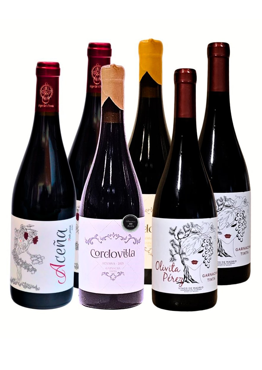 Selección tintos - Caja de 6 unidades - Vinos de la Poveda